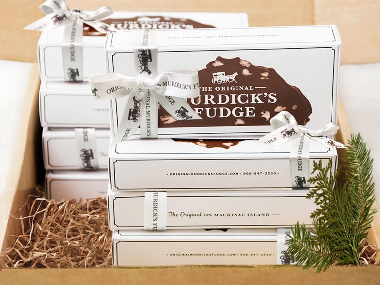 Single Slice Fudge Box - Original Murdick's Fudge